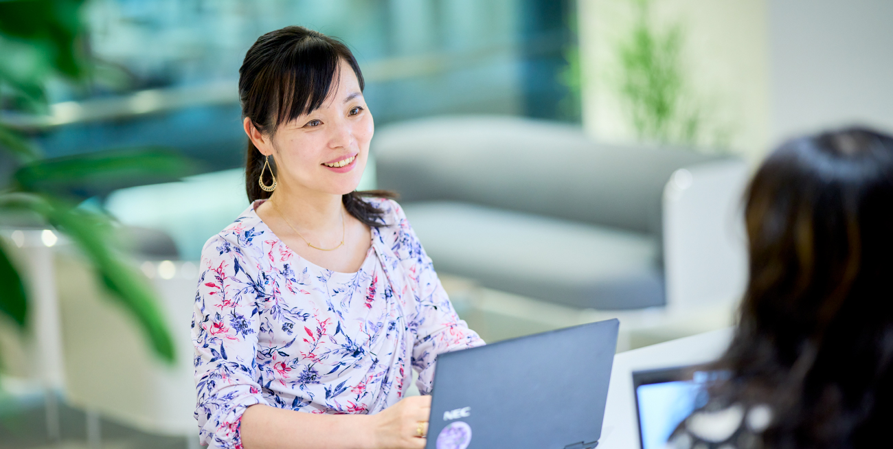 正解がないから挑戦できる。変革するNECに飛び込み、HRBPとして広げた可能性｜DIG UP! NEC